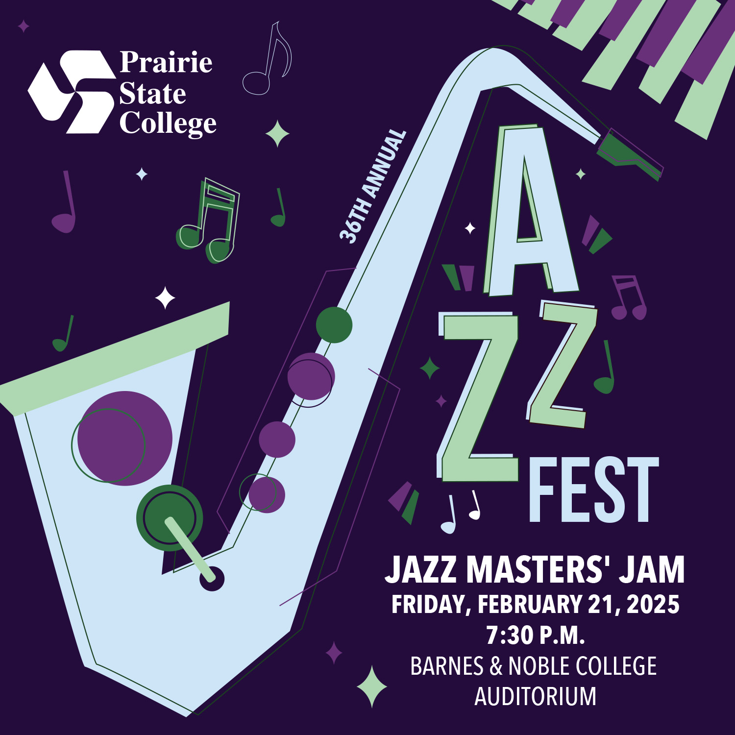 Prairie State College to host 36th Annual Jazz Fest